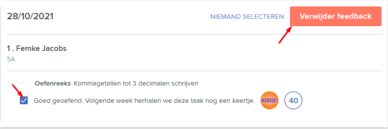 Hoe kan ik mijn leerlingen een sticker en pingping geven of feedback ...