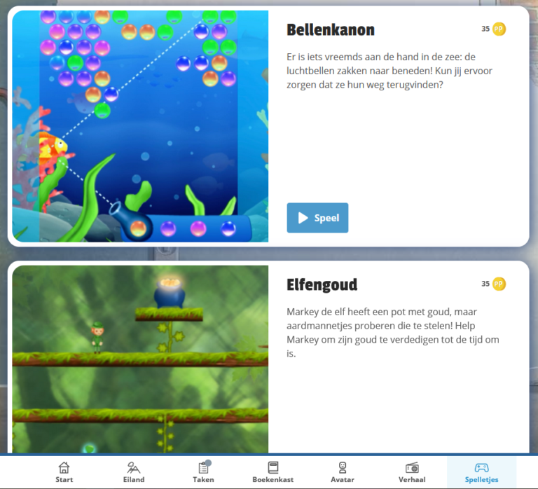 Hoe gebruiken leerlingen pingping om spelletjes te spelen op Bingel ...